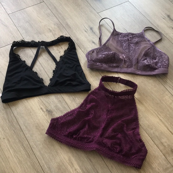 PINK Victoria's Secret | Intimates & Sleepwear | Bundle Of 3 Beautiful ...